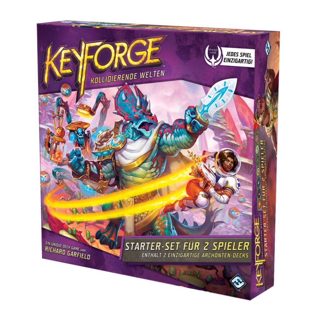 KeyForge: Kollidierende Welten Starter-Set – JuPet Brettspiele